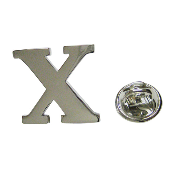 Kiola Designs | Accessories | Letter X Lapel Pin | Poshmark